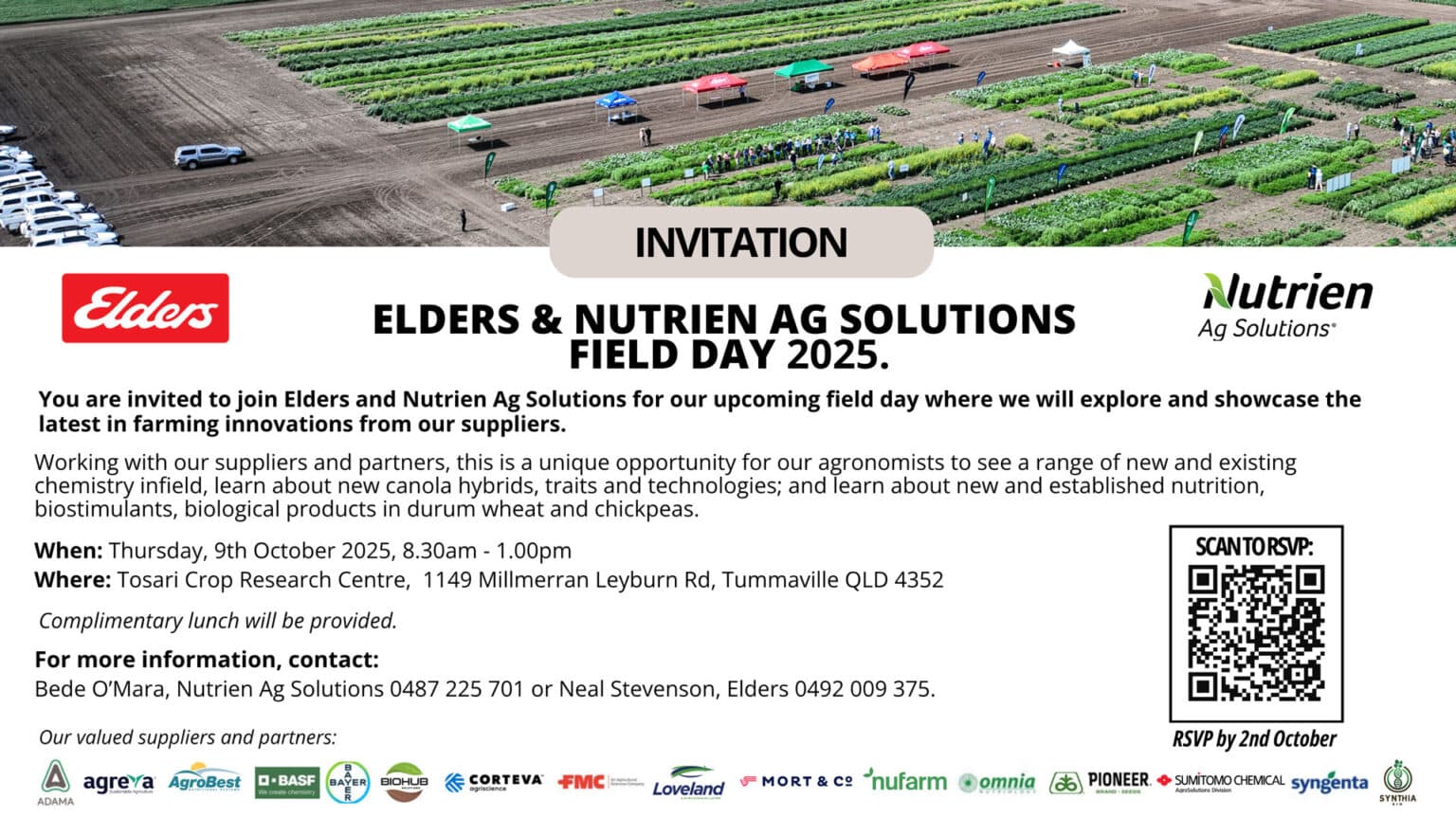 Events | Tosari Crop Research Centre